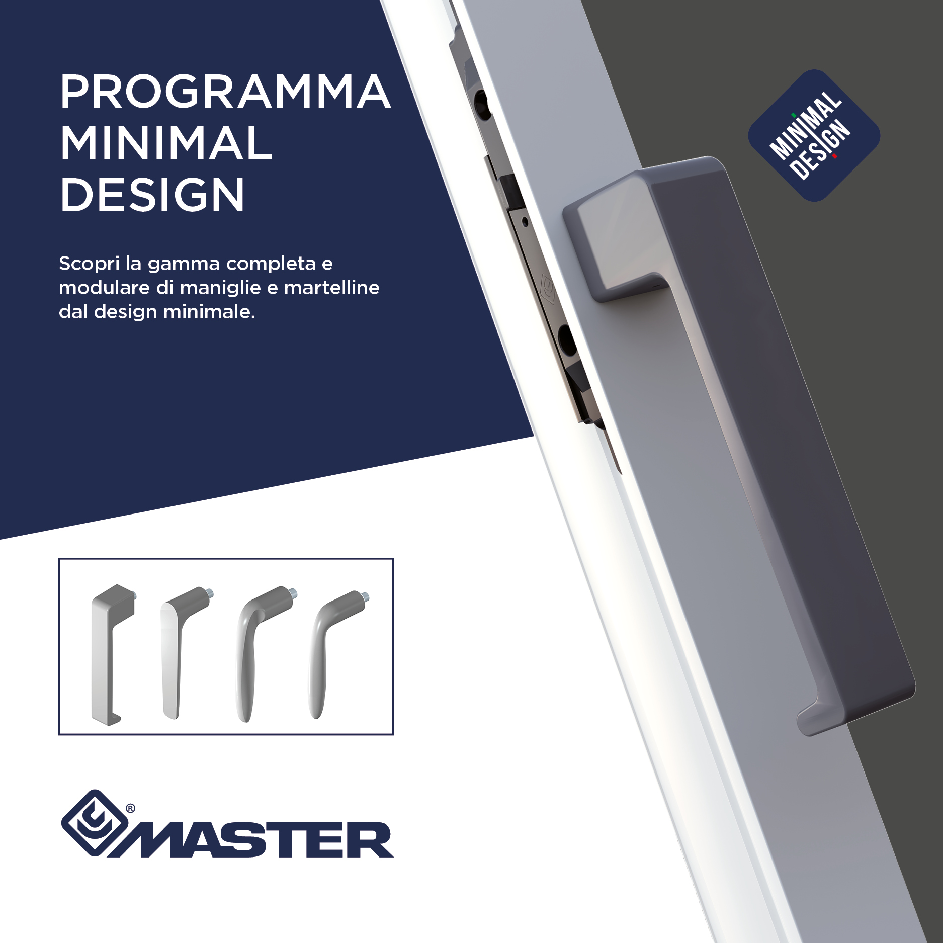 Master amplia Linea ITALIA con la versione Minimal Design - Master Italy