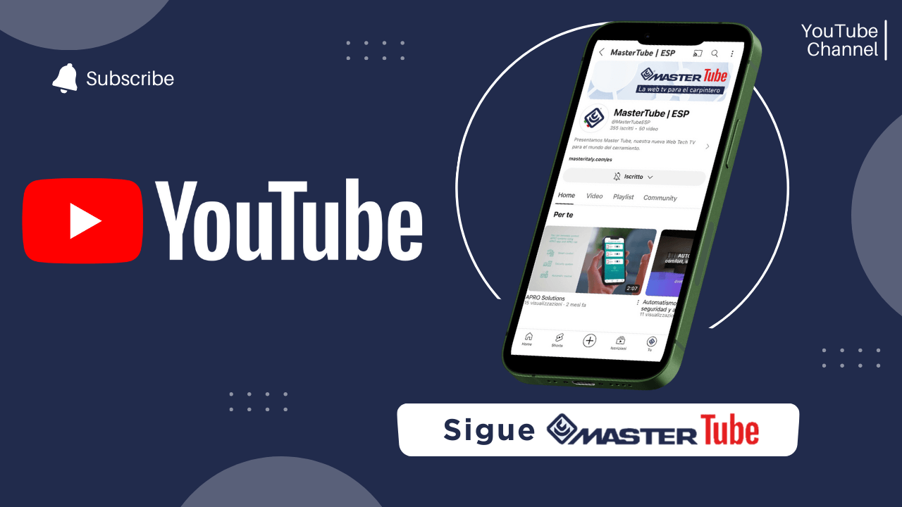 Nuevas listas de reproducción y contenidos de vídeo en MasterTube - Master Italy