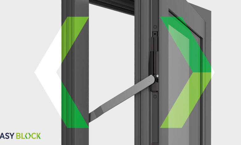 EASY BLOCK the new range of restrictor arms Master Italy